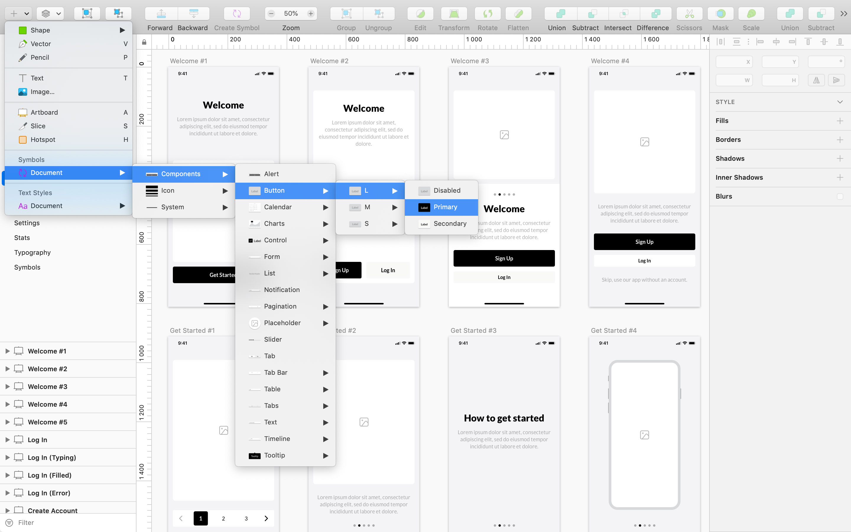 Wireframe Kits - Sketch, Figma & Illustrator