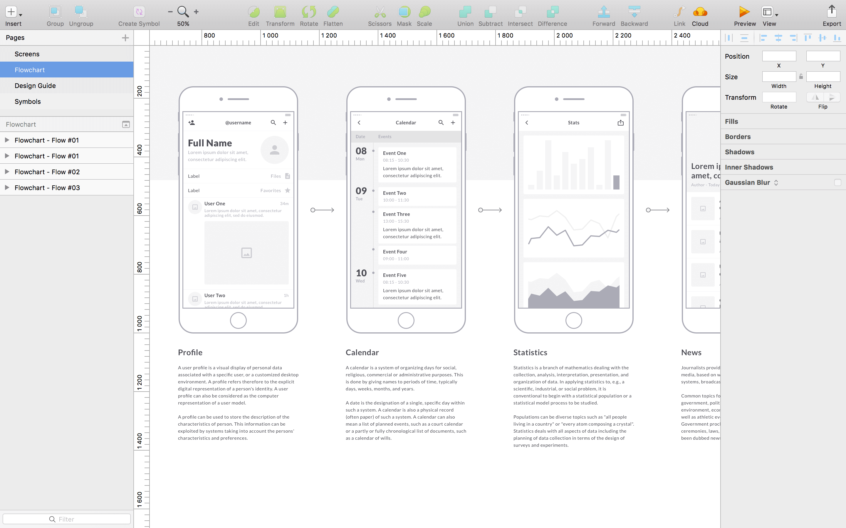 Wireframe Kits - Sketch, Figma & Illustrator