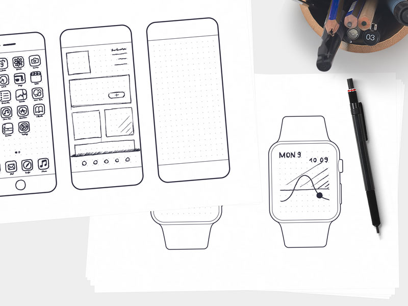 Wireframe Kits - Sketch, Figma & Illustrator