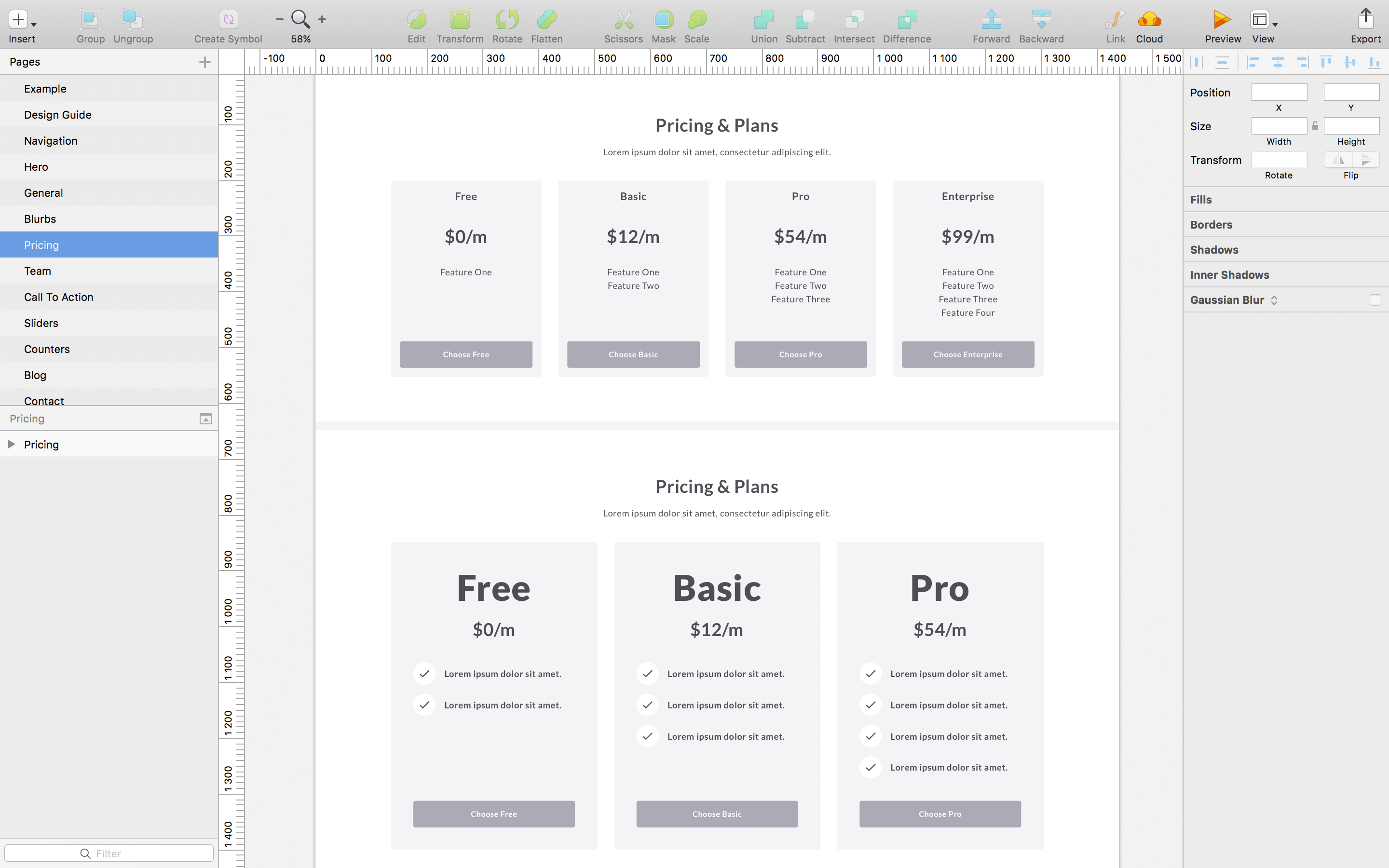 Wireframe Kits - Sketch, Figma & Illustrator